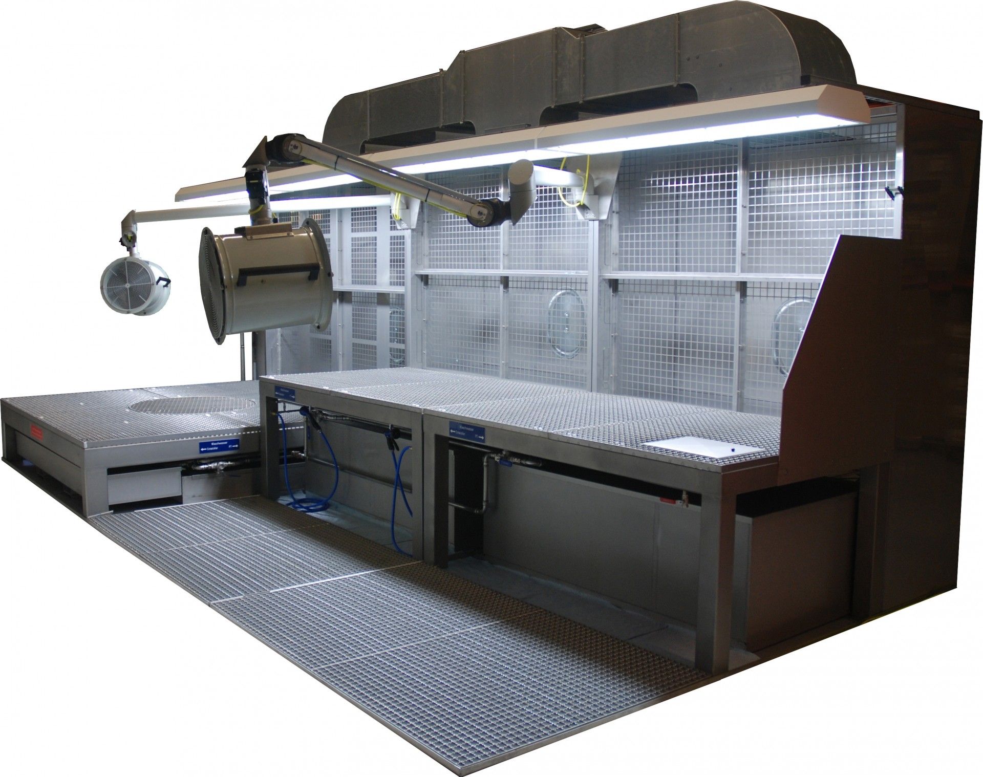 Station Compacte pour contrôle par Ressuage, système tout en un